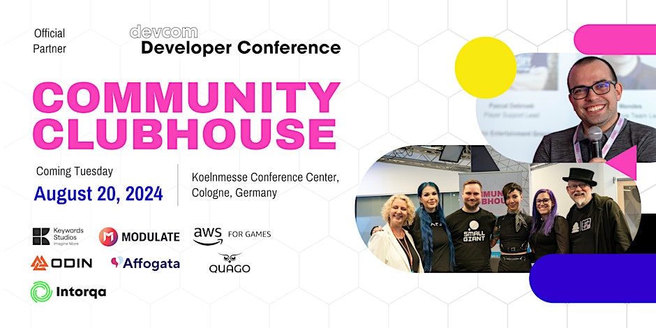 Community Clubhouse at devcom Developer Conference 2024 – gaming-events.com